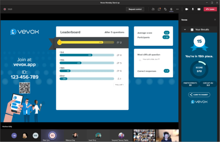 Make an interactive quiz with #1 rated platform l Vevox