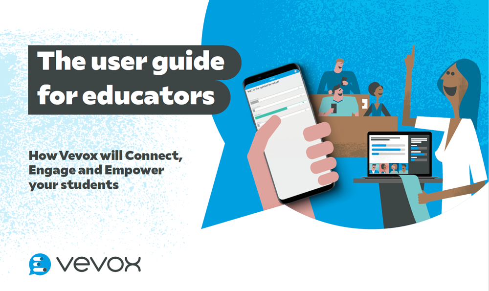 The Vevox user guide for educators
