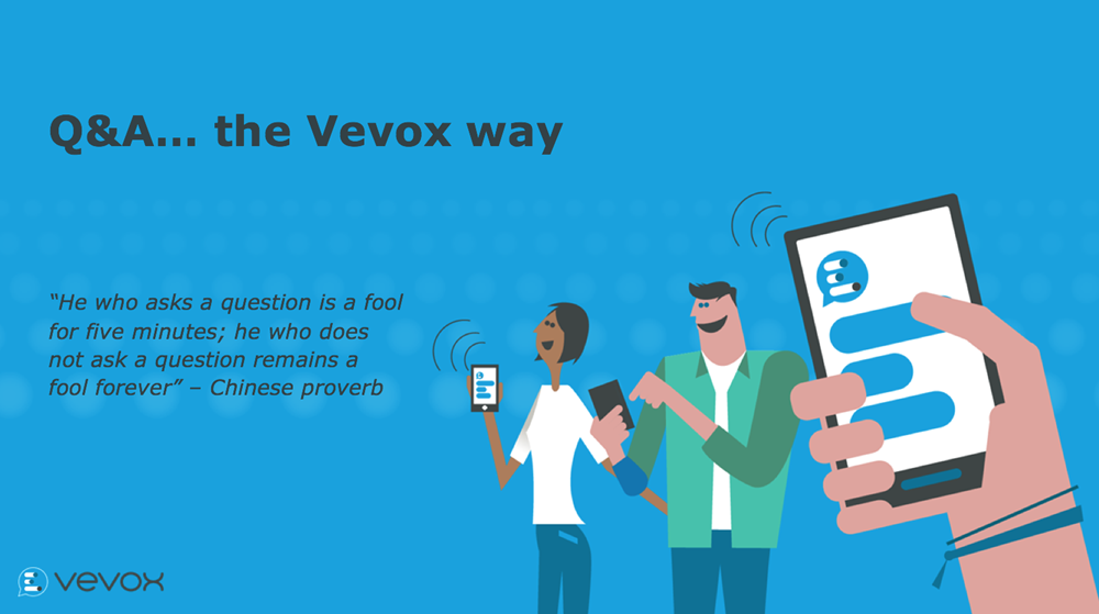 Guide l Running audience Q&A the Vevox Way